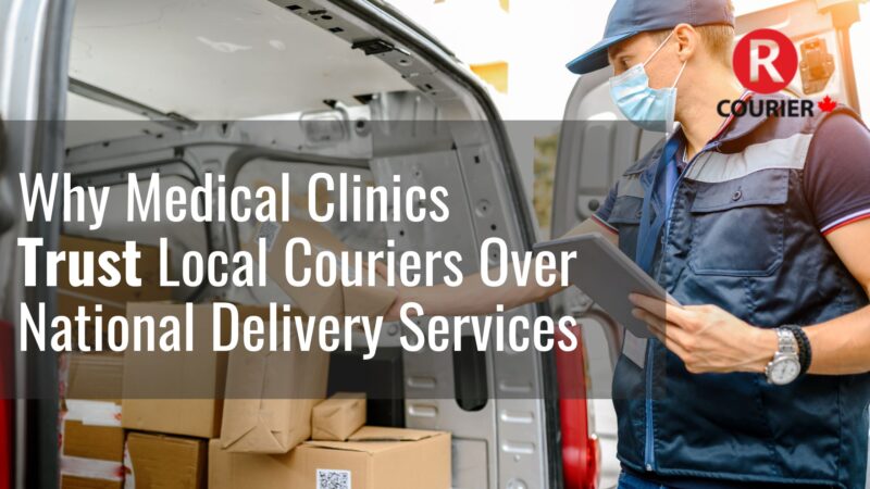 R Courier Medical Courier Services & Parcel Delivery