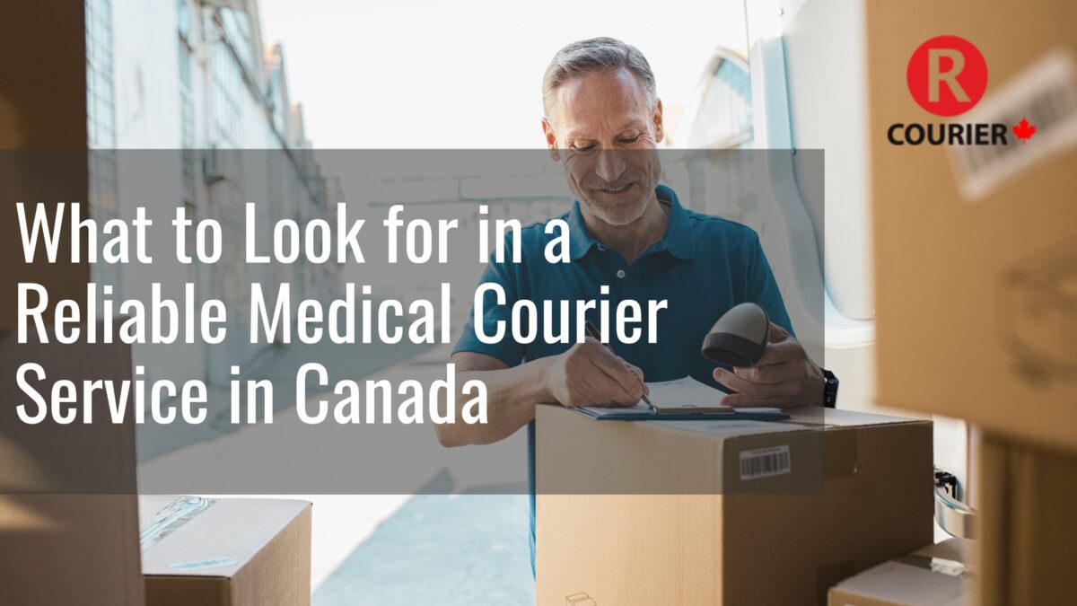R Courier Medical Courier Services & Parcel Delivery