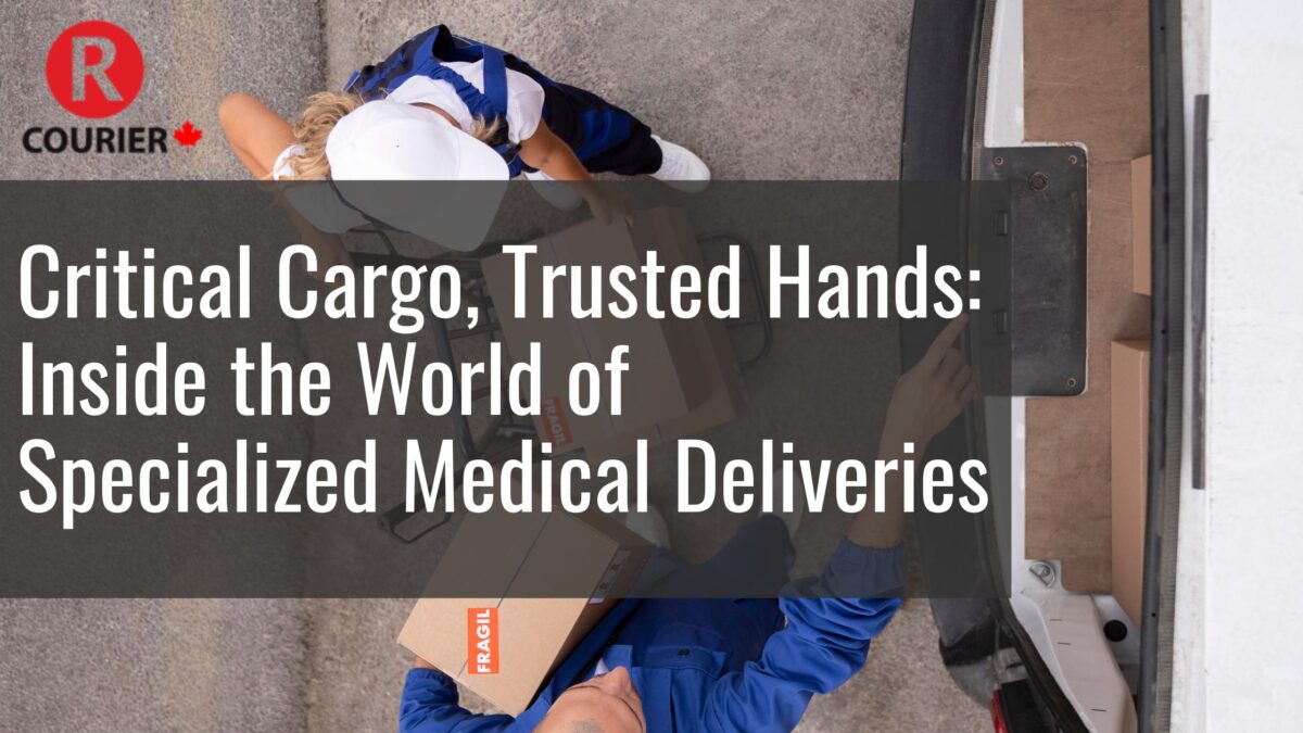 R Courier Medical Courier Services & Parcel Delivery