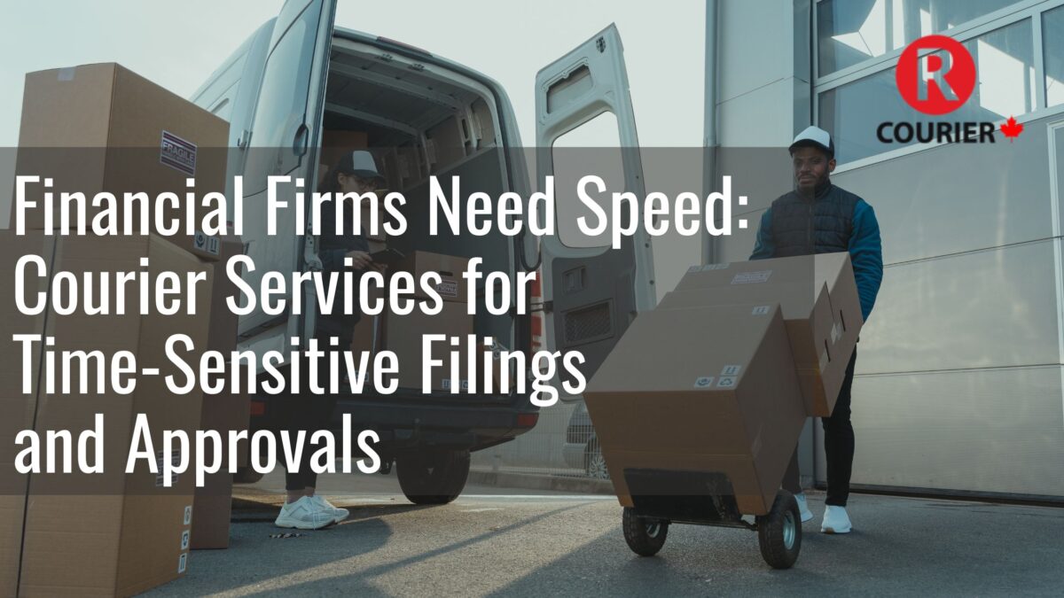 R Courier Medical Courier Services & Parcel Delivery